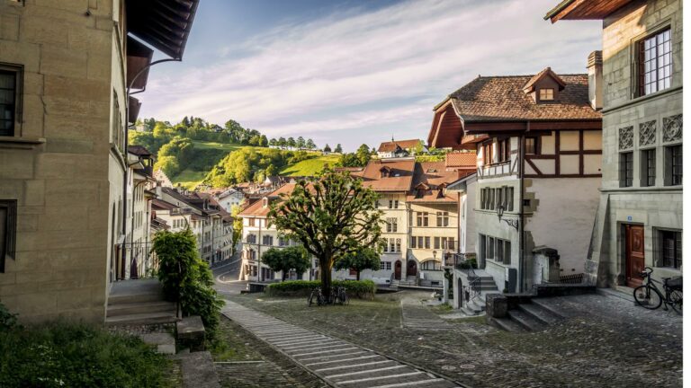 The different districts of the city | Fribourg