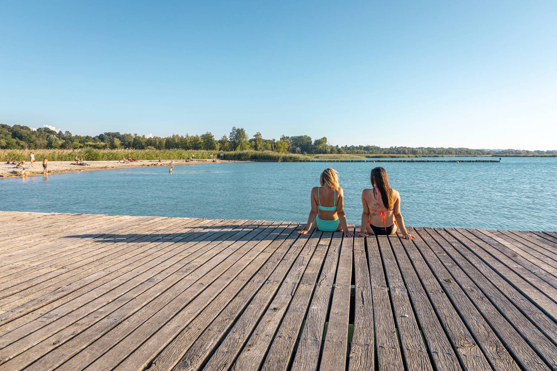 Strand von Gletterens | Estavayer-le-Lac Région