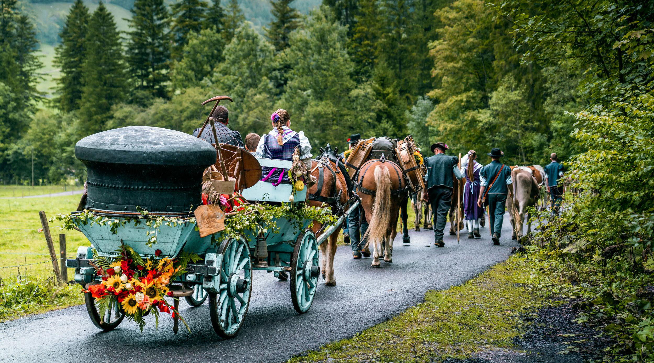La désalpe, le temps fort de l’année! | Région de Fribourg