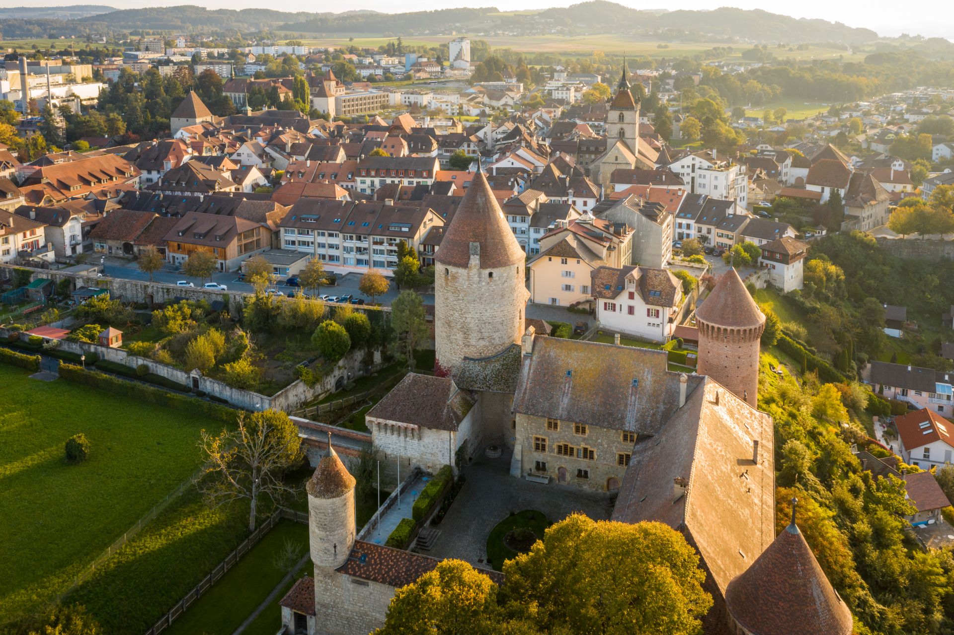 Le château de Chenaux | Monument historique d'Estavayer-le-Lac
